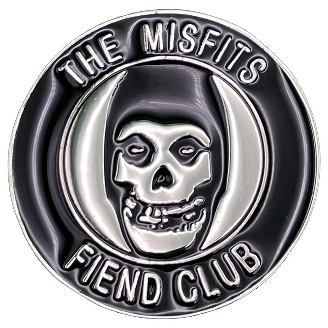 Misfits "Fiend Club" lapel pin | Rock N Roll Knife Fi