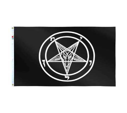 Baphomet Flag (3x5 feet) | Rock N Roll Knife Fi