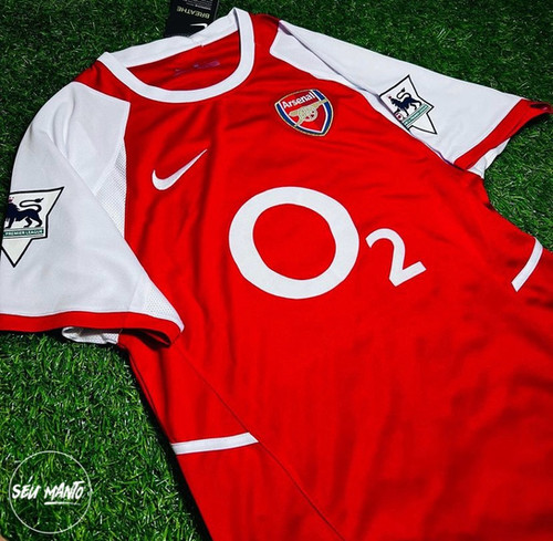 Arsenal home retrô 2002-2003 | Seu Manto