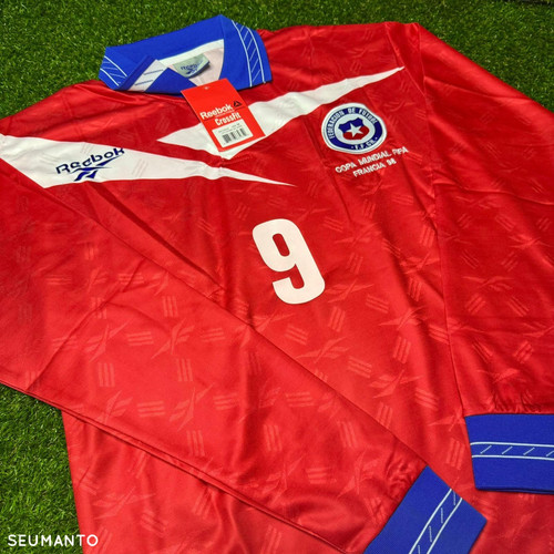 Camisa Seleção Chile home retrô 1998 | Seu Manto