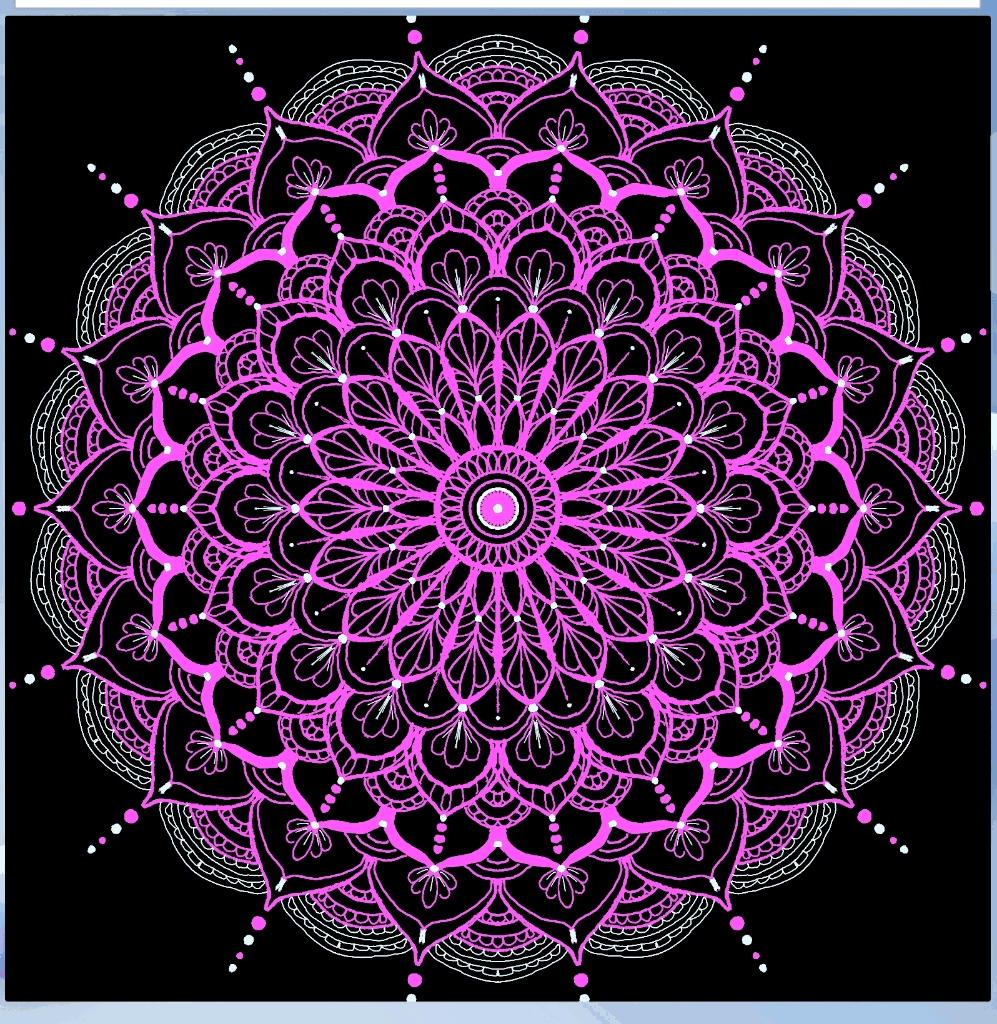 Digital Mandala Prints | KreativePenguin