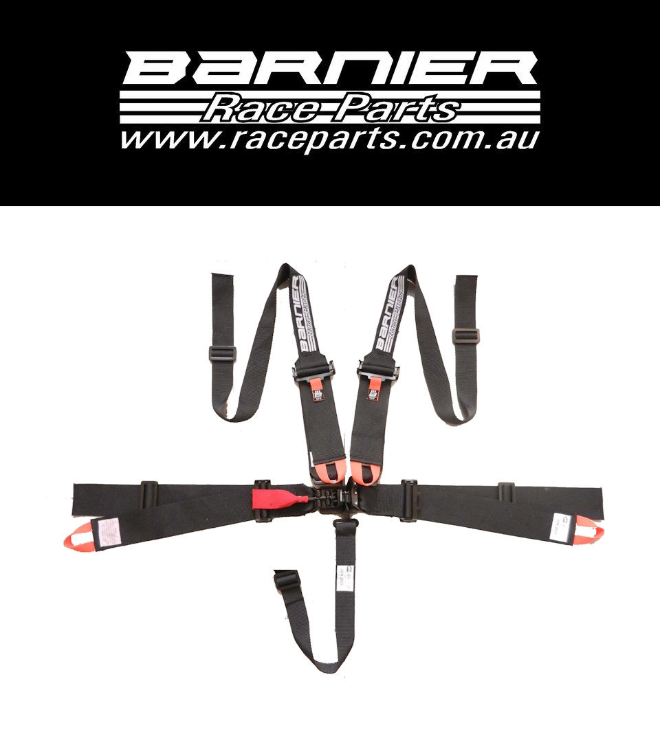 GEN 2 SFI Certified 5 Point Seat Belt Racing Harness (Hans Compatible ...