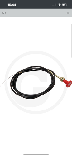 Engine Stop Cable 2.1 Metre | trwengineering