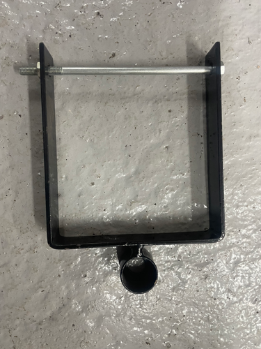 Granite gate post hanger center fixing | trwengineering