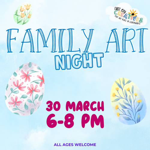 Family Art Night | First City Creatives