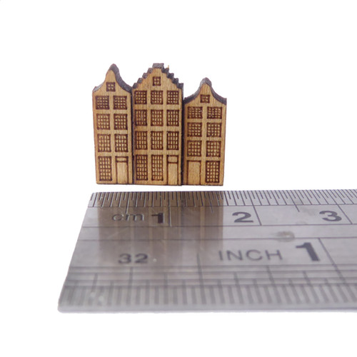 Three Mini Dutch Canal Houses | Jane Harrop
