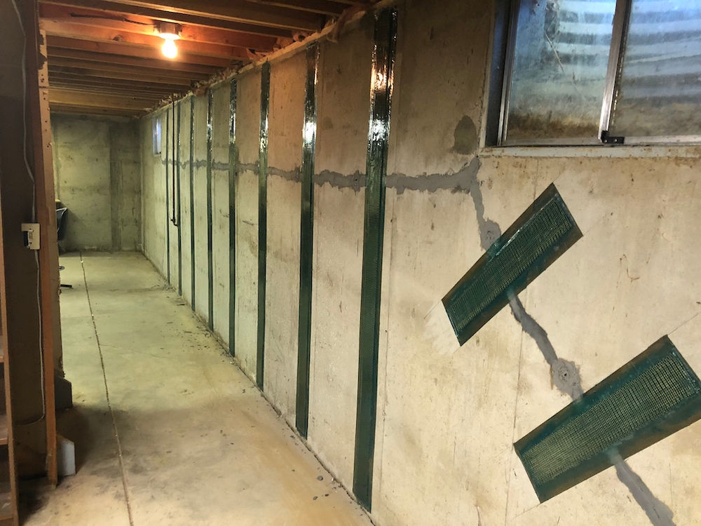 Basement Wall Repair | Ground Force Engineering