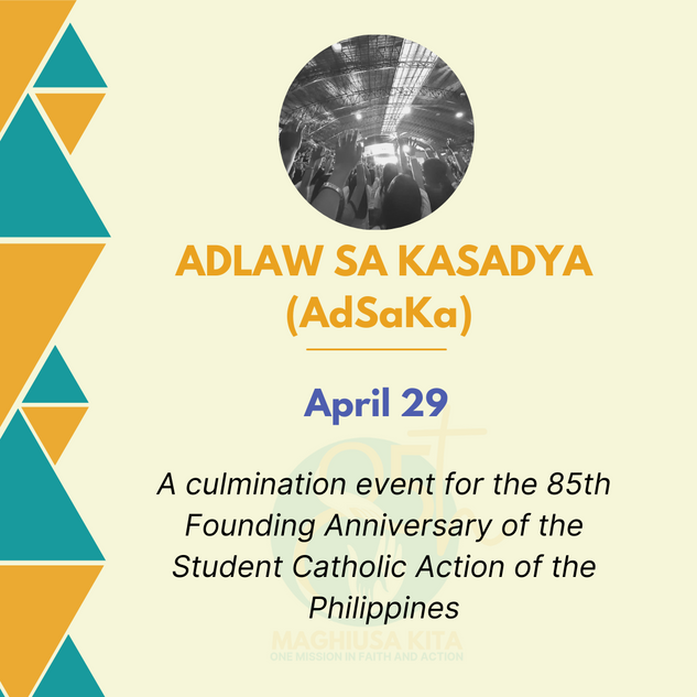 85 | Student Catholic Action of the Philippines