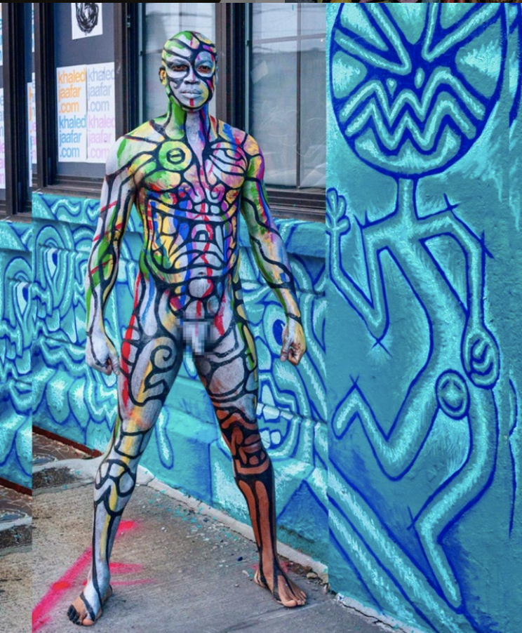 DARE Clan | ANDY GOLUB: YOUR BODY MY CANVAS