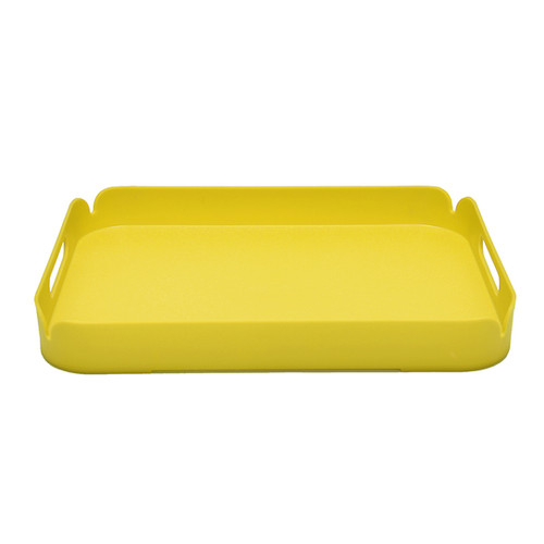 Yellow Plastic Tray | mricebucket