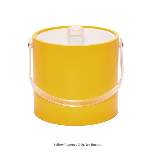 Yellow Regency 3 qt. Ice Bucket | mricebucket
