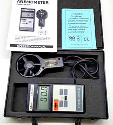 digital anemometer lutron