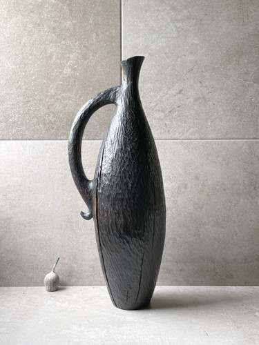 Carved & ebonised Jug | jamiegaunt