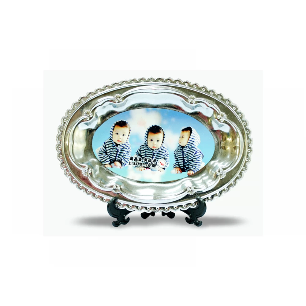 SUBLIMATION METAL PLATES ELLIPSE 6" ( PT3 )