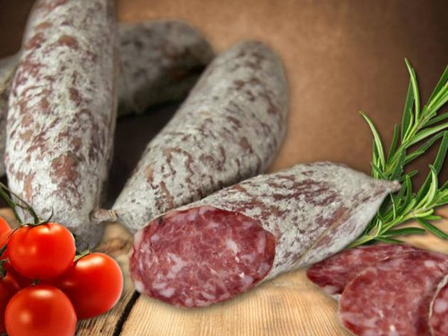 Salametti: maiale / cervo / cinghiale / asino / cavallo | Macelleria ...