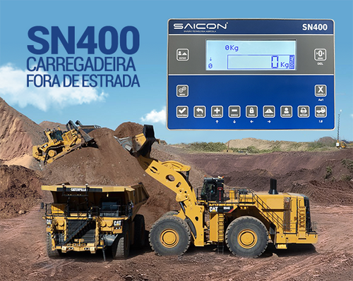 Balança para Carregadeira Fora de Estrada | Saicon do Brasil