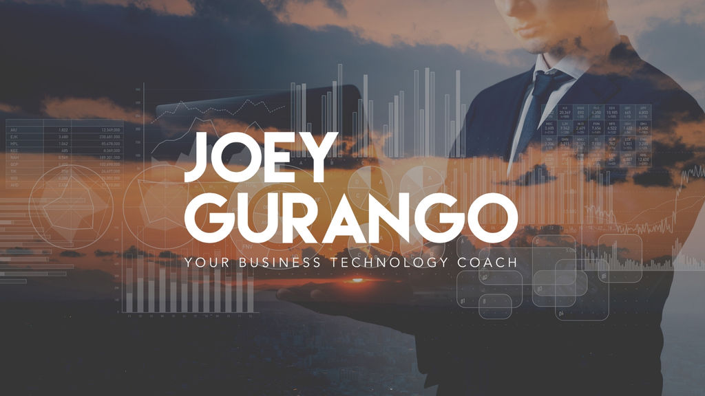 A New Chapter | Joey Gurango, Your Business Technology Coach in the ...