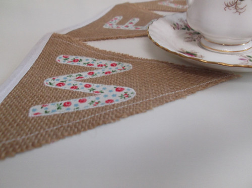 Hessian Letter Bunting | Bunting By Jen