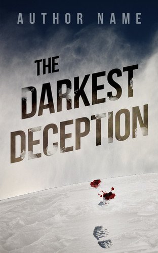 Darkest Deception—Custom Book Cover Design for Thriller | Covered By Kerry