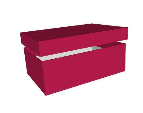Top Bottom Rigid Box - 6X4X2" Inches | Stratum Boxes