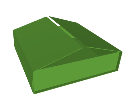 Double Door Rigid Box - 8X8X2" Inch | Stratum Boxes