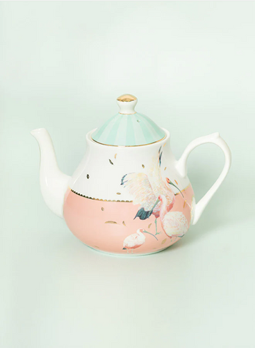 Yvonne Ellen Birds Ibis Teapot | parkslane.co.uk