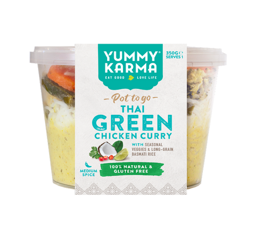 Thai to Go - Green Chicken Curry with Basmati Rice & Seasonal Veggies ...