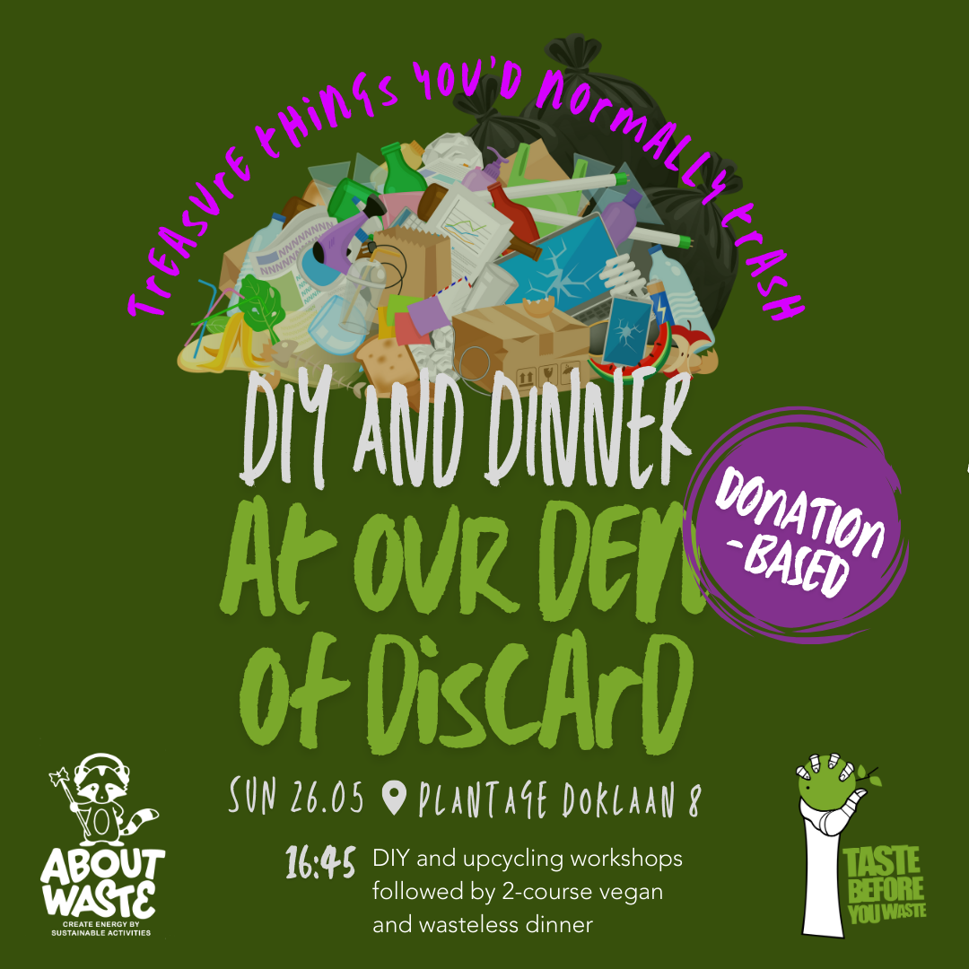 DIY & Dinner at our Den of Discard | TasteBeforeYouWaste