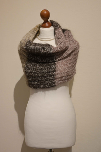 Breiter Winter Loop | strick-traeume