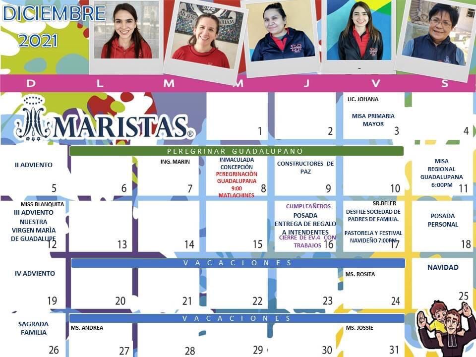 Calendario Ciclo Escolar 2021 2022
