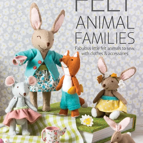 Felt Animal Families - Corrine LaPierre | Cabin Cross Stitch