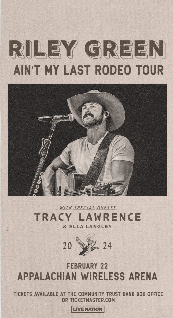 Riley Green Ain’t My Last Rodeo Tour | Appalachian Wireless