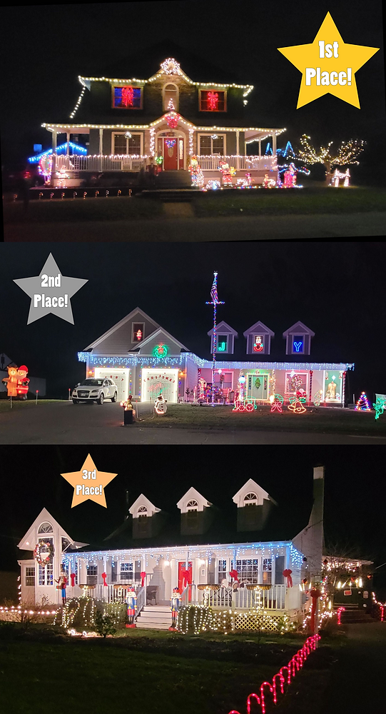 Holiday Decorating Contest Winners! Holiday Decorating Contest Winners!