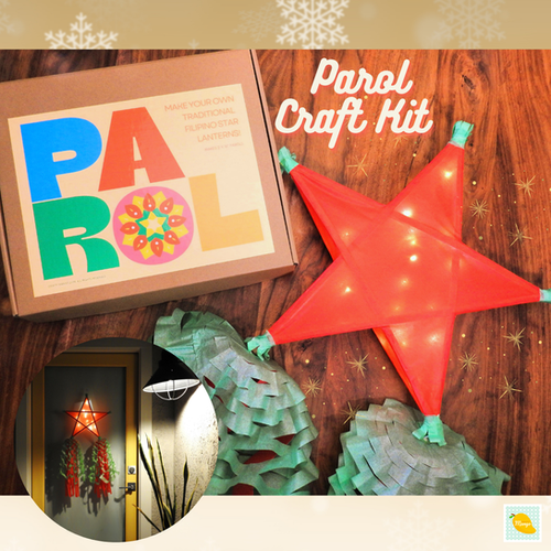 DIY Parol Kit: Filipino Christmas Star Lantern Craft w/ Fairy Lights ...