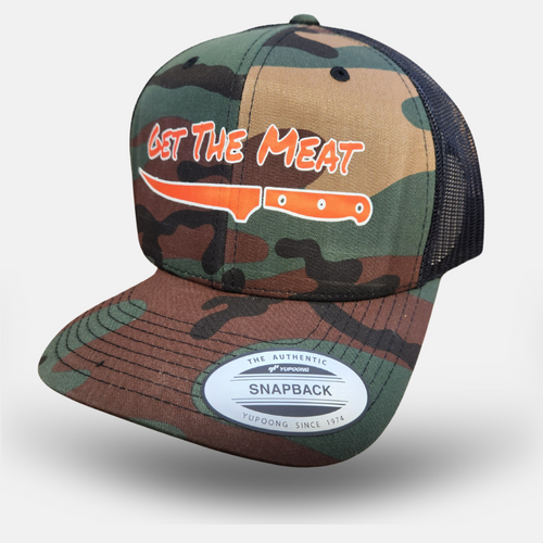 Get The Meat Hat (Camo) | WadeFishezOfficial