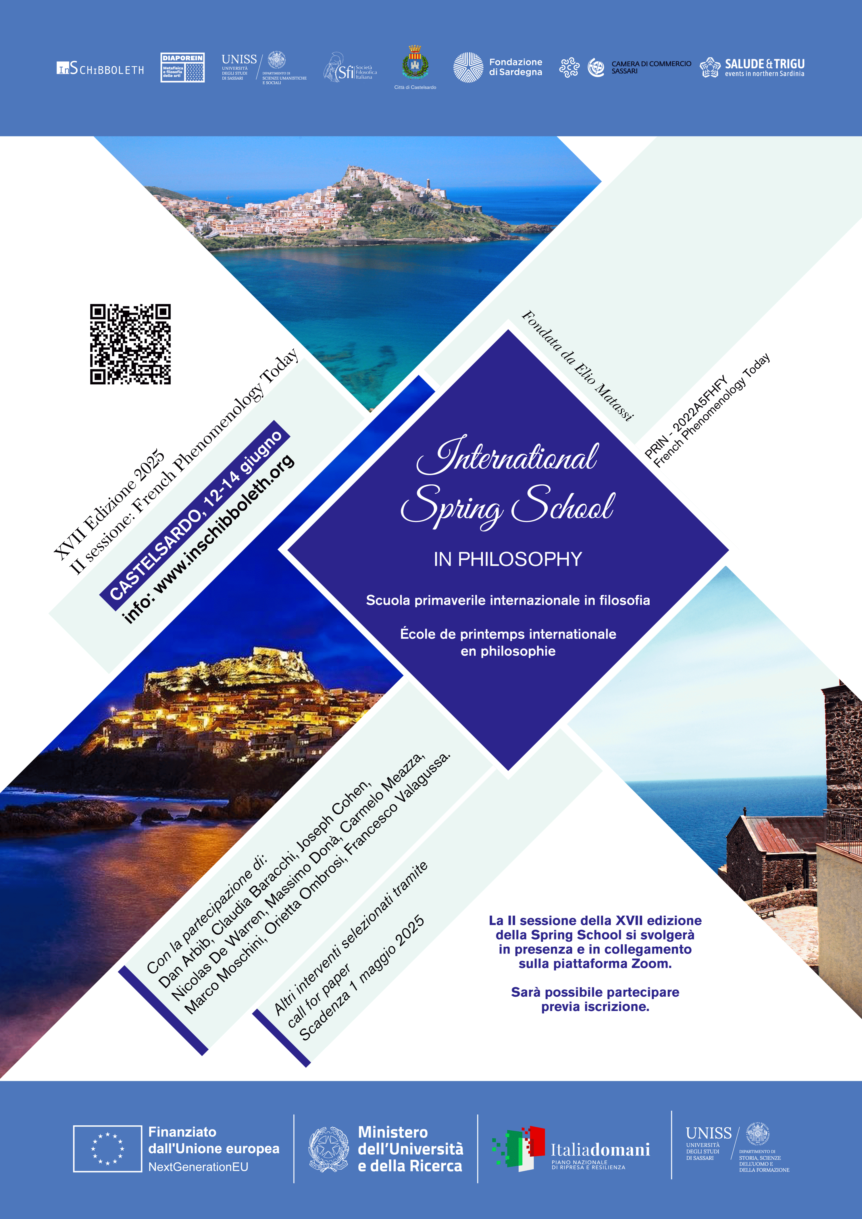 2025 - Spring school in philosophy - II sessione - French phenomenology ...