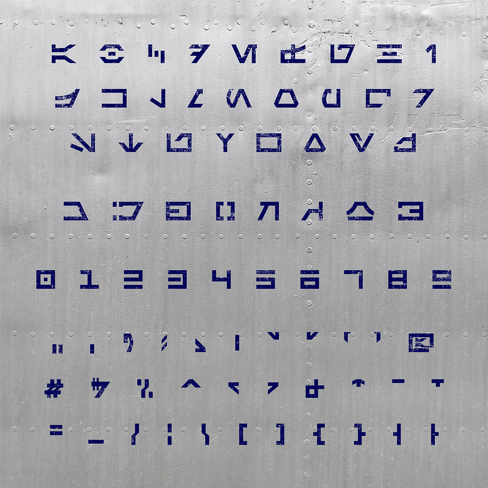 Learn Aurebesh Activity Book & Fonts | Galactic Basics