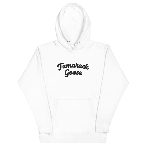 Embroidered Unisex Hoodie Light | Tamarack Goose