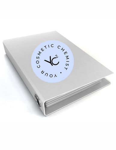 Formulation Template (printable) | YourCosmeticChemist