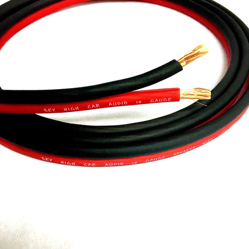 SKY HIGH CAR AUDIO 10 GAUGE SPEAKER WIRE | resilientsounds