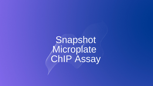 Snapshot Microplate ChIP Assay | Signosis