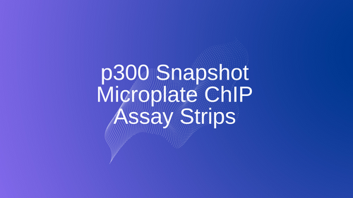 p300 Snapshot Microplate ChIP Assay Strips | Signosis