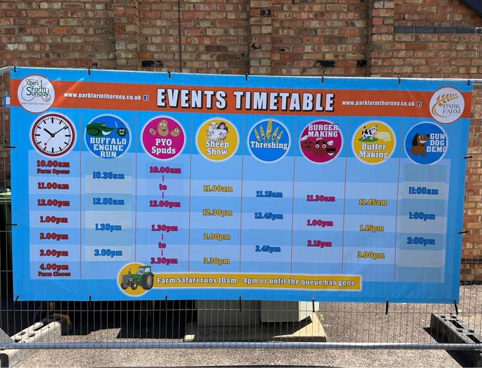 TIMETABLE | parkfarm