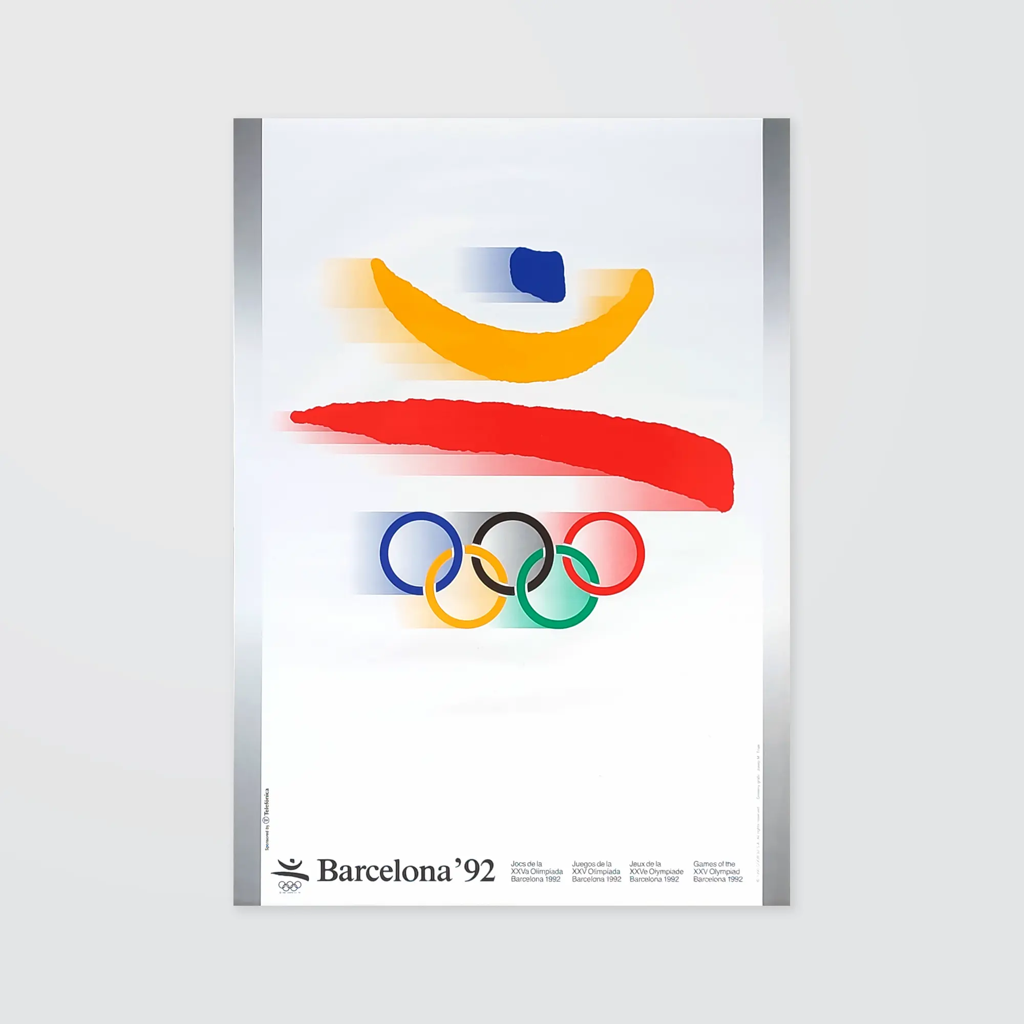 Barcelona 1992 Poster - M. Trias | Munich 72 Collected