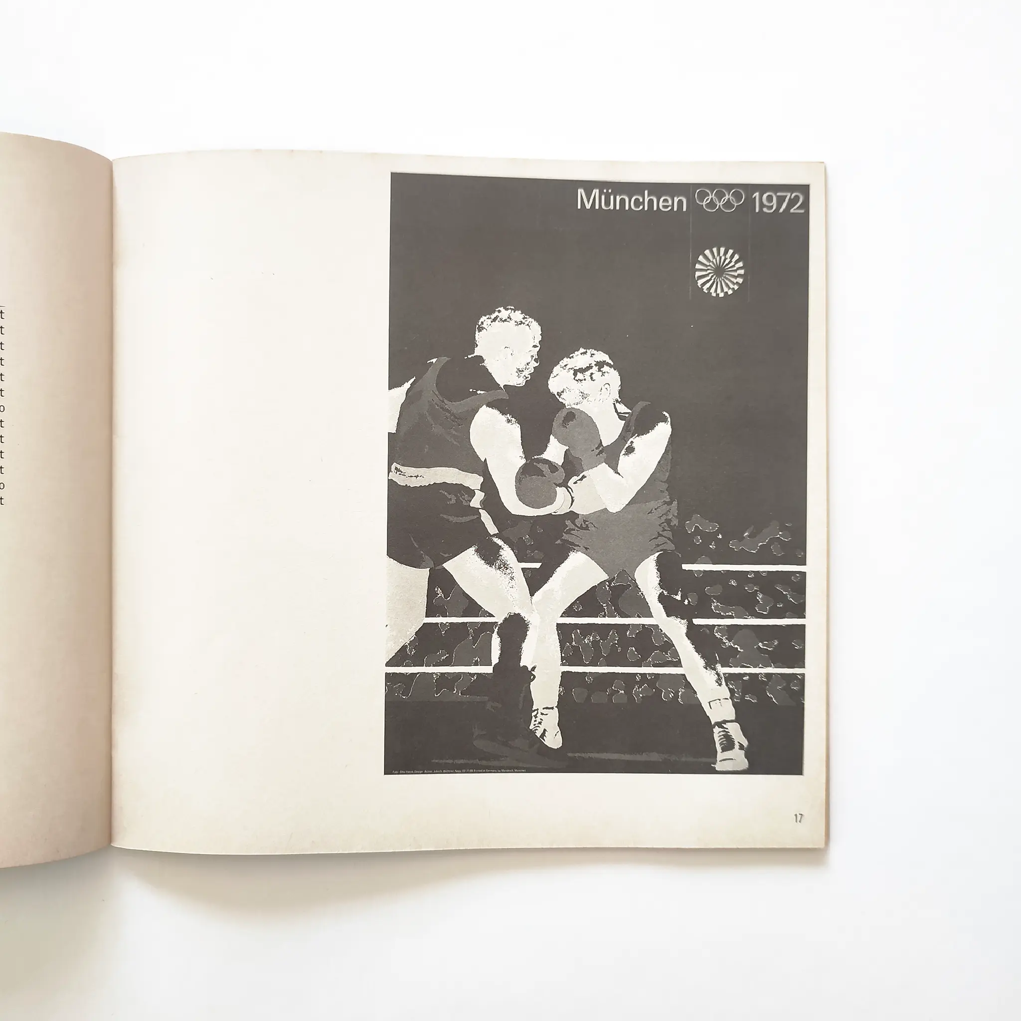 Boxing Programme | Munich 72 Collected