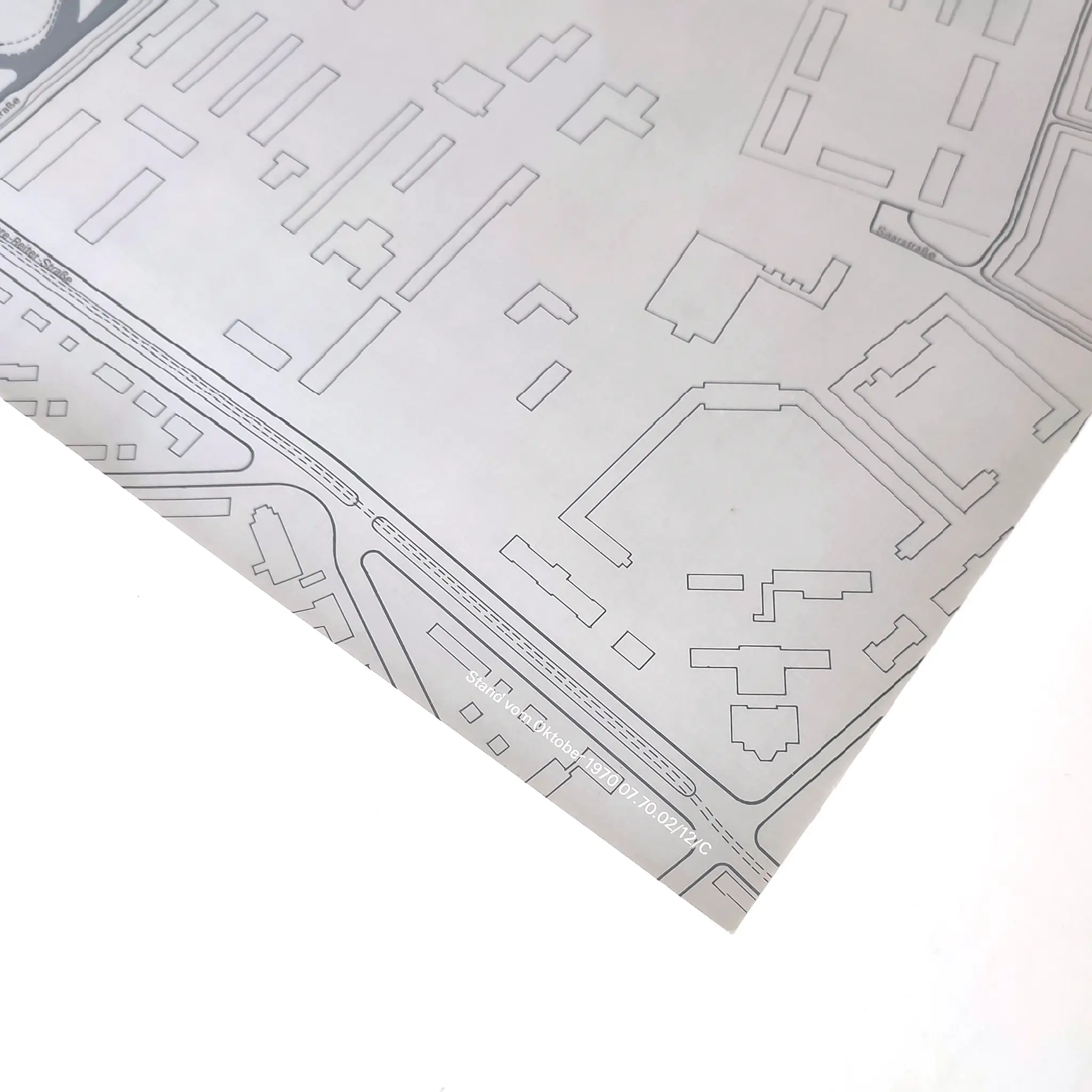 A0 Olympiapark Map Poster | Munich 72 Collected