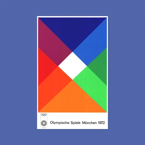 Max Bill Poster (Limited 2nd Edition) | Munich 72 Collected