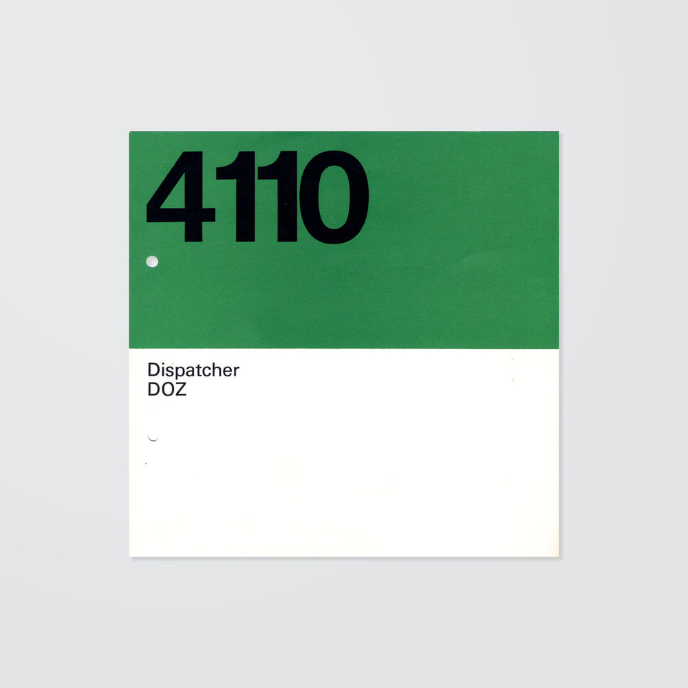 1972 Munich Olympics | DOZ Room Number Card