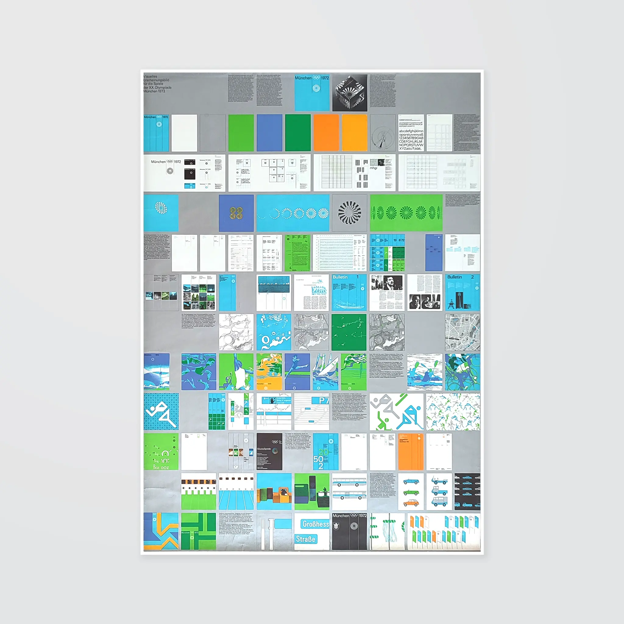 A0 Visual Appearance Poster I | Munich 72 Collected