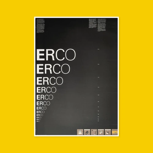 ERCO Logo Poster I | Munich 72 Collected